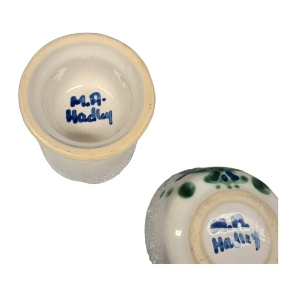 MA Hadley | Dining | M A Hadley Pottery Oversized Cup 2 Egg Cups ...